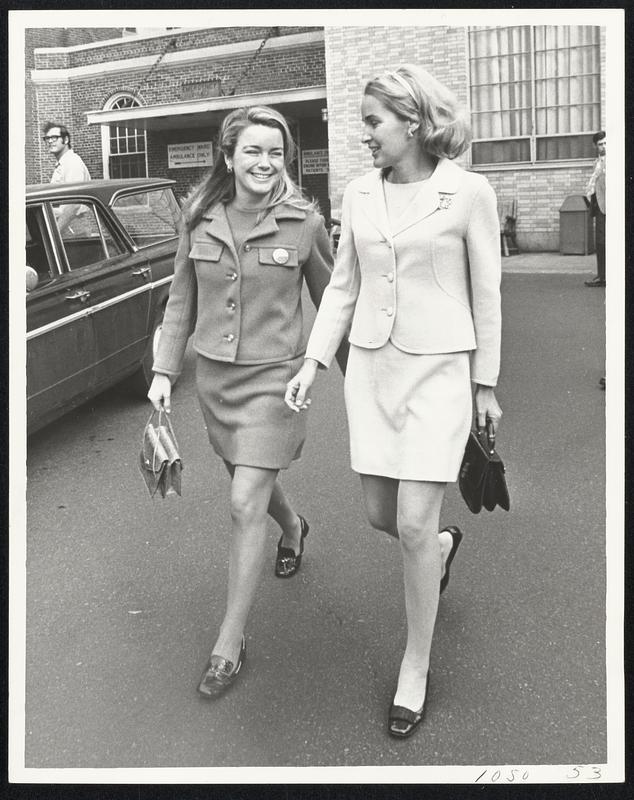 Mayor's Wife, right, left Massachusetts General Hospital pleased ...