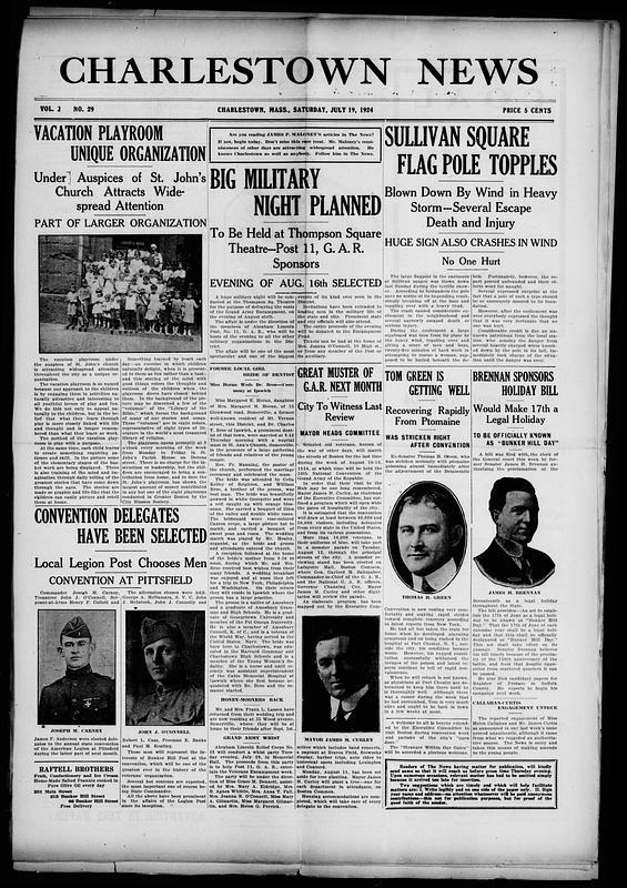 The Charlestown News. July 19, 1924 - Digital Commonwealth