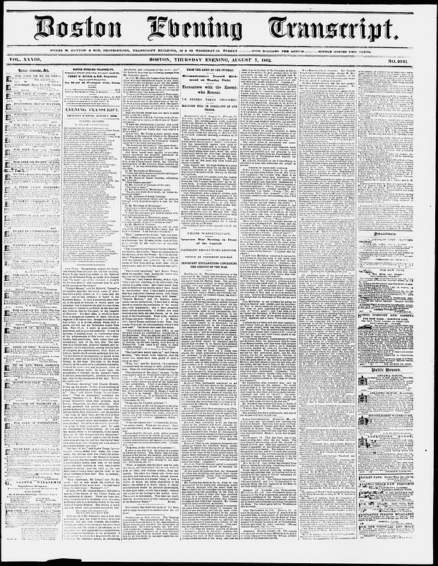 Boston Evening Transcript - Digital Commonwealth