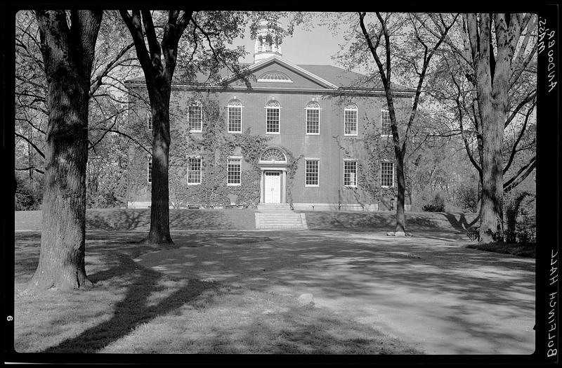 Andover and Phillips Academy, Andover, Mass.: Bulfinch Hall - Digital ...