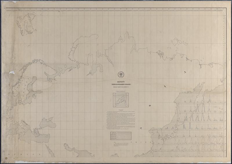 Maury's Wind and Current Chart, Whale Sheet - Digital Commonwealth