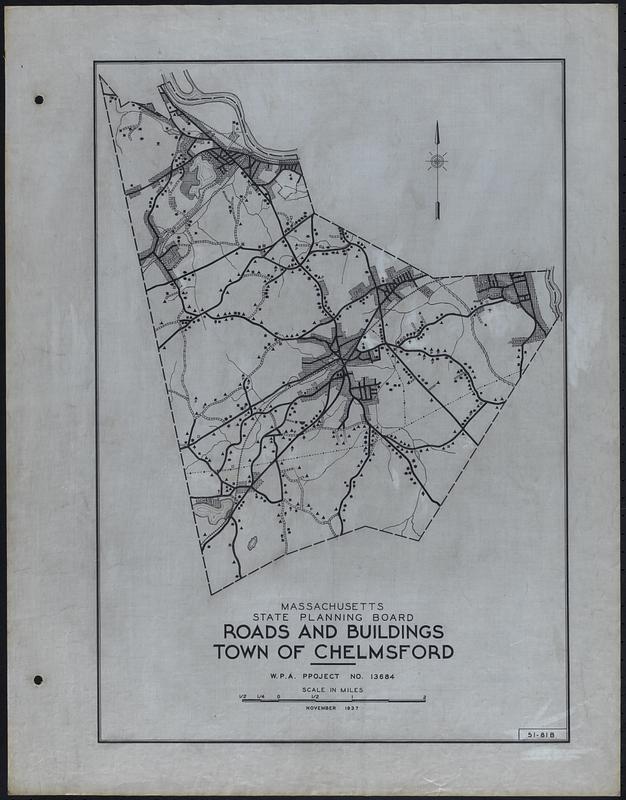 Roads and Buildings Town of Chelmsford - Digital Commonwealth