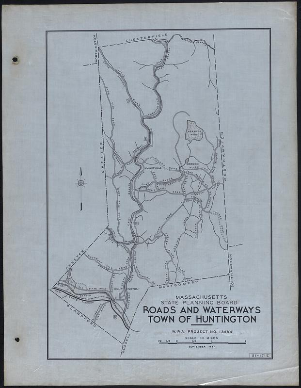 Roads and Waterways Town of Huntington - Digital Commonwealth