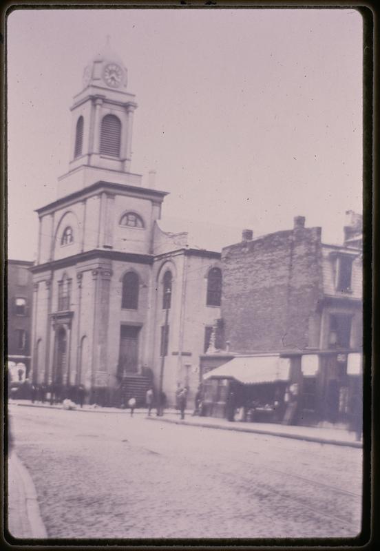 St. Stephen's Church, Hanover & Clark Streets, Boston North End ...