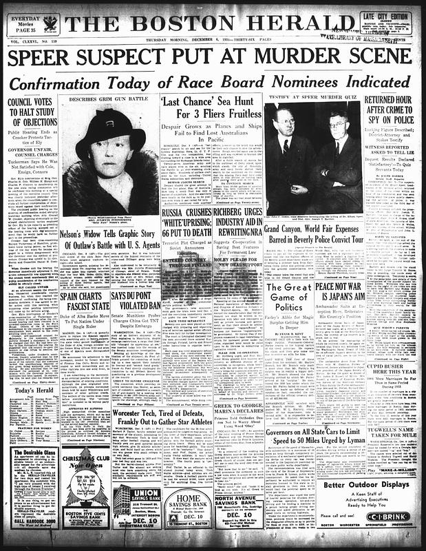 Boston Herald. December 06, 1934 - Digital Commonwealth