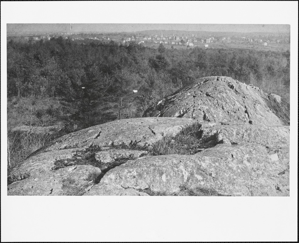 High Rock looking towards Needham Square - Digital Commonwealth