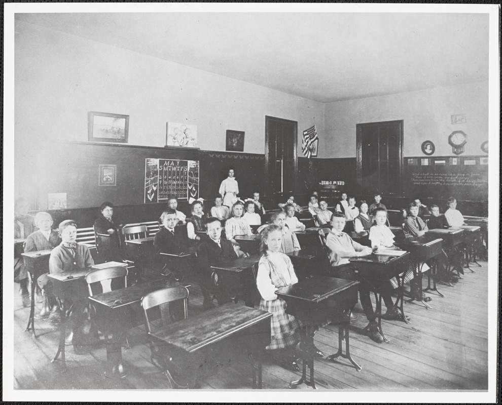 Needham classroom - Digital Commonwealth