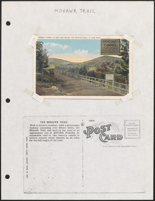 Mohawk Trail, Massachusetts - Digital Commonwealth