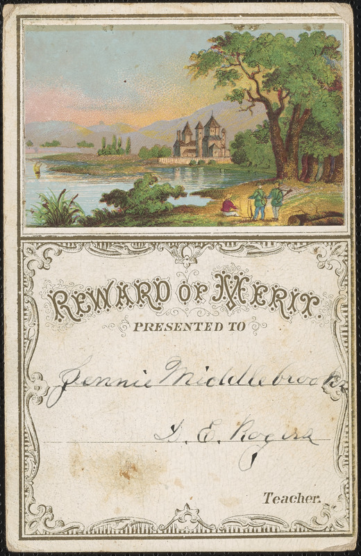 Reward of Merit - Digital Commonwealth