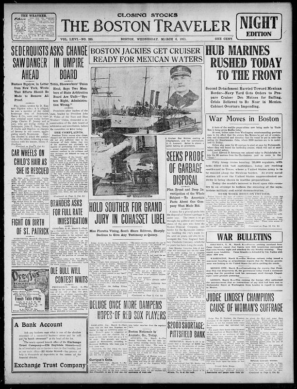 The Boston Traveler. March 08, 1911 - Digital Commonwealth