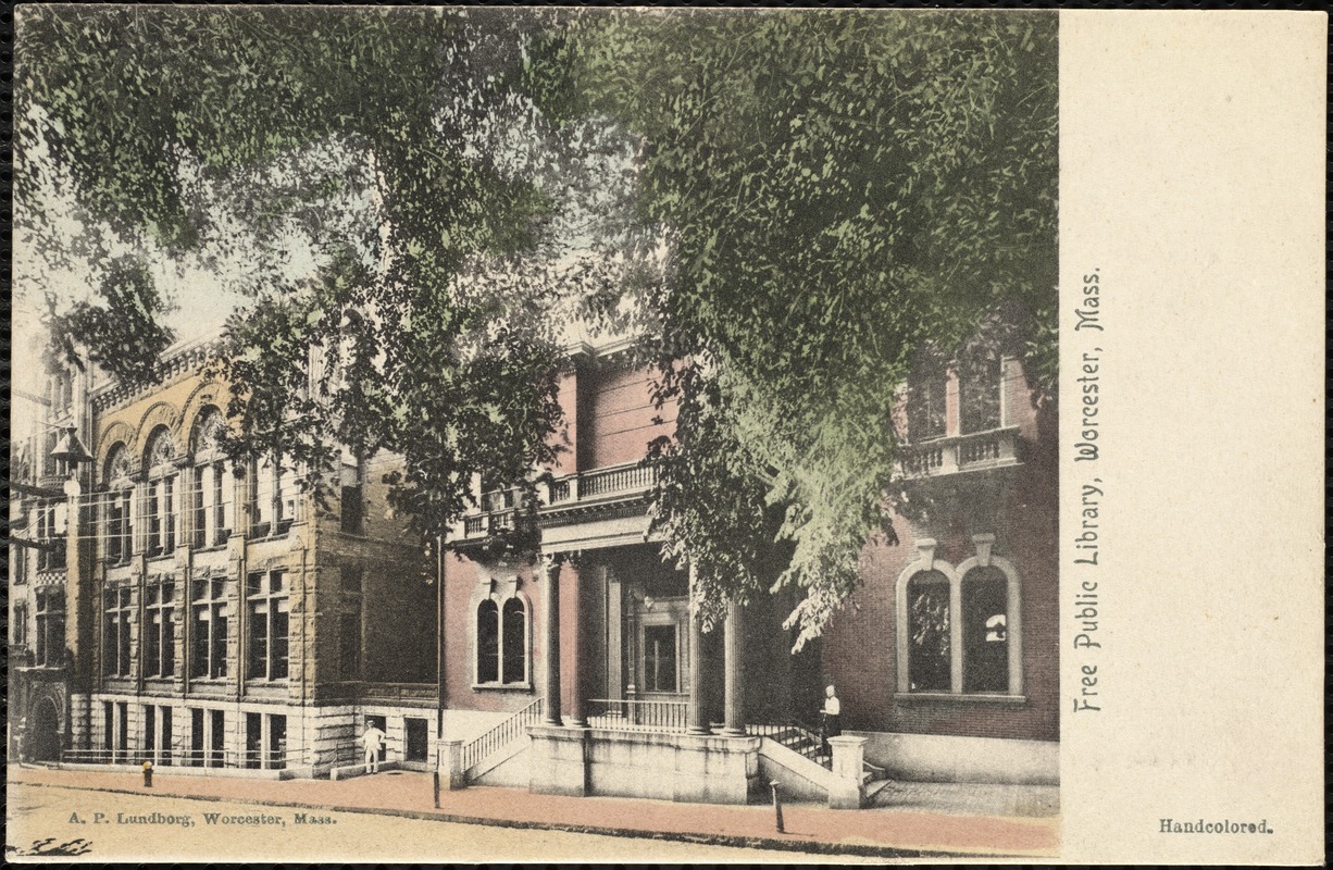 Free Public Library, Worcester, Mass. - Digital Commonwealth