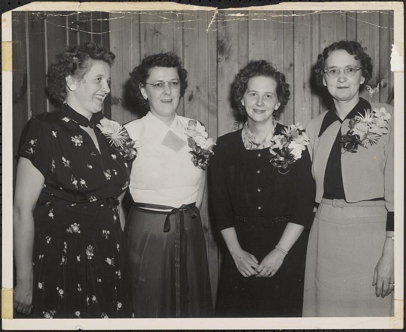 Four Whately PTA ladies - Digital Commonwealth