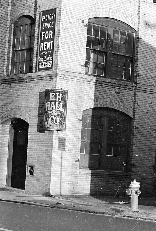 Factory space for rent EH Hall - Digital Commonwealth