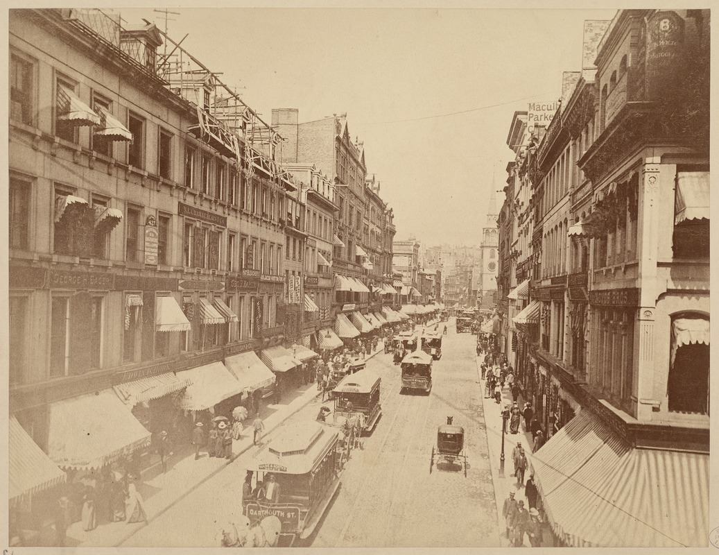 Boston, Mass. Washington St., about 1870 - Digital Commonwealth