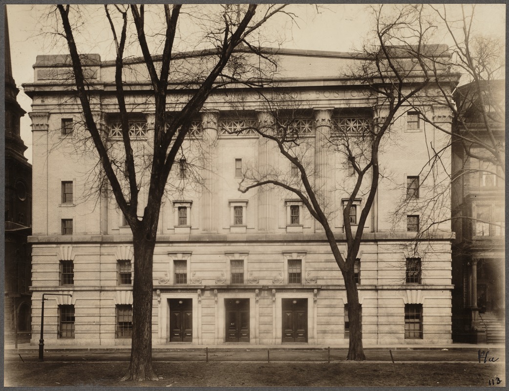 Boston Public Library: South End Branch - Digital Commonwealth