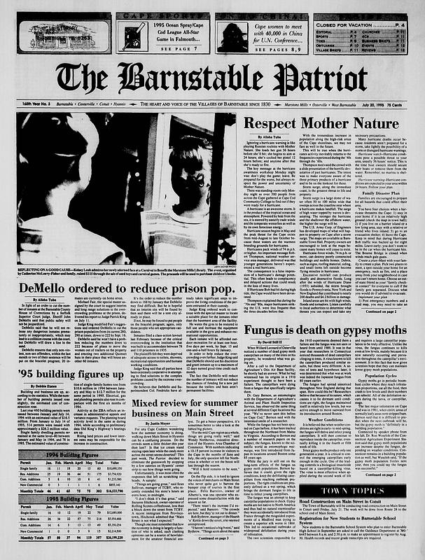 Barnstable Patriot. July 20, 1995 - Digital Commonwealth