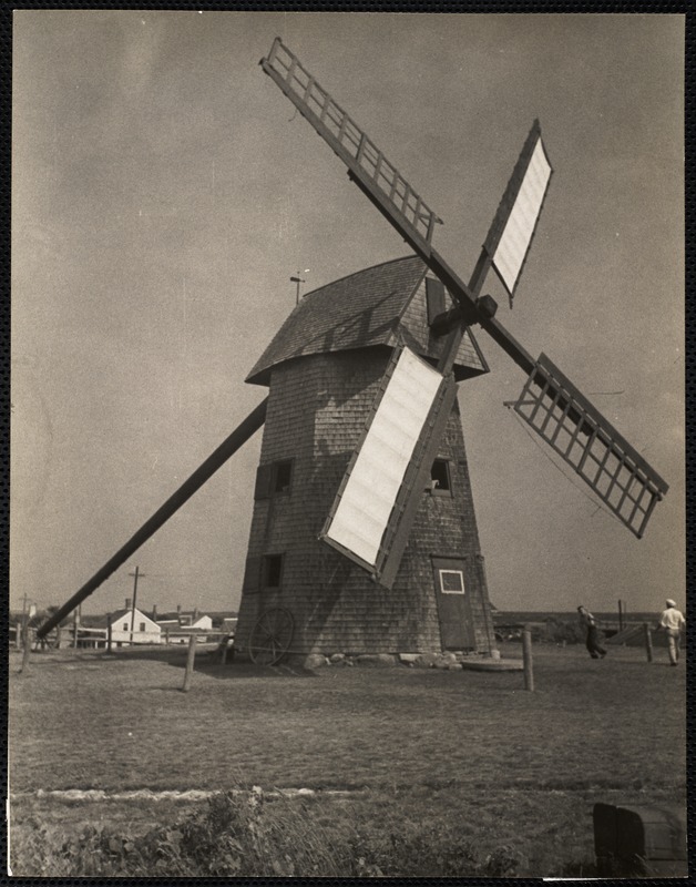 Nantucket wind mill - whaling museum - Digital Commonwealth