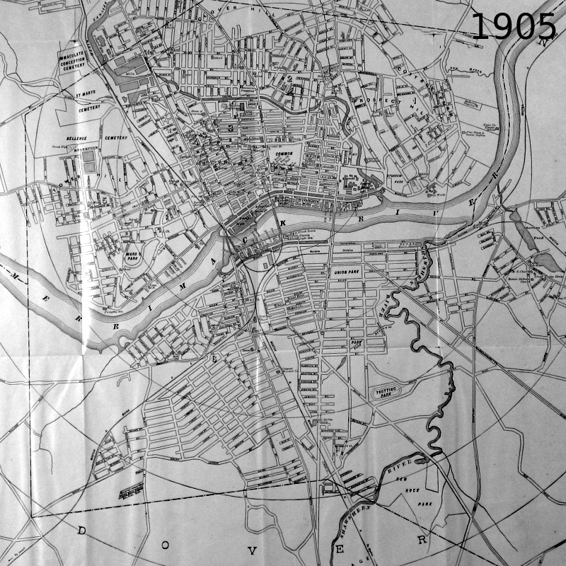 Map of Lawrence, Massachusetts, 1905 - Digital Commonwealth