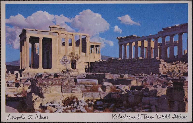 Acropolis at Athens - Digital Commonwealth