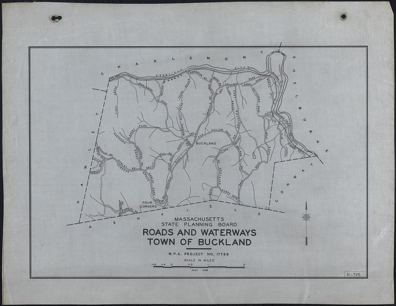 Roads and Waterways Town of Buckland - Digital Commonwealth