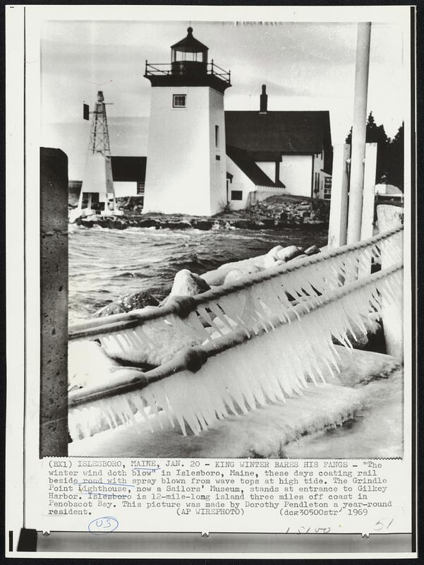 King Winter Bares his Fangs- "The winter wind doth blow" in Islesboro ...