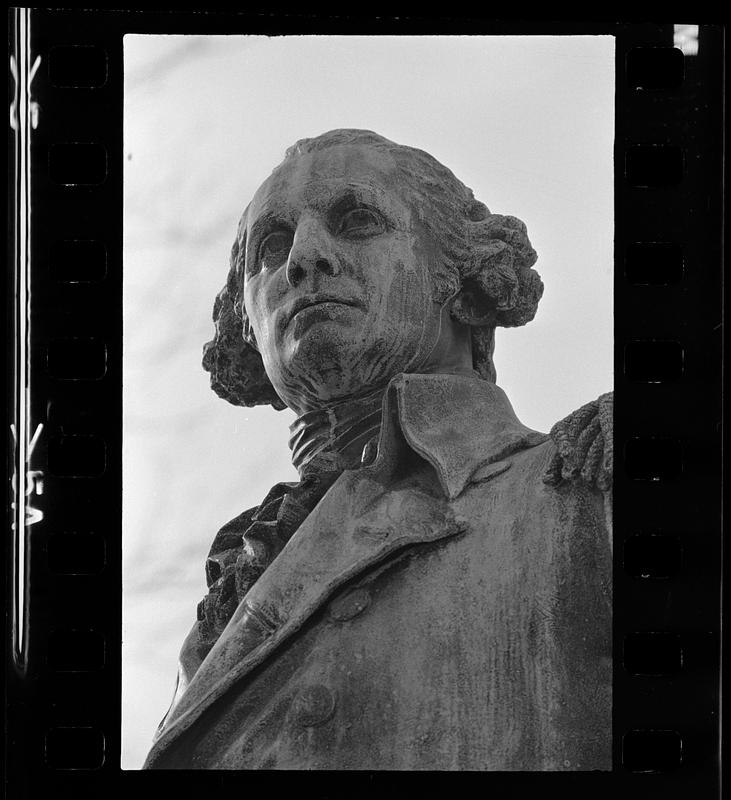George Washington statue Bartlett Mall - Digital Commonwealth