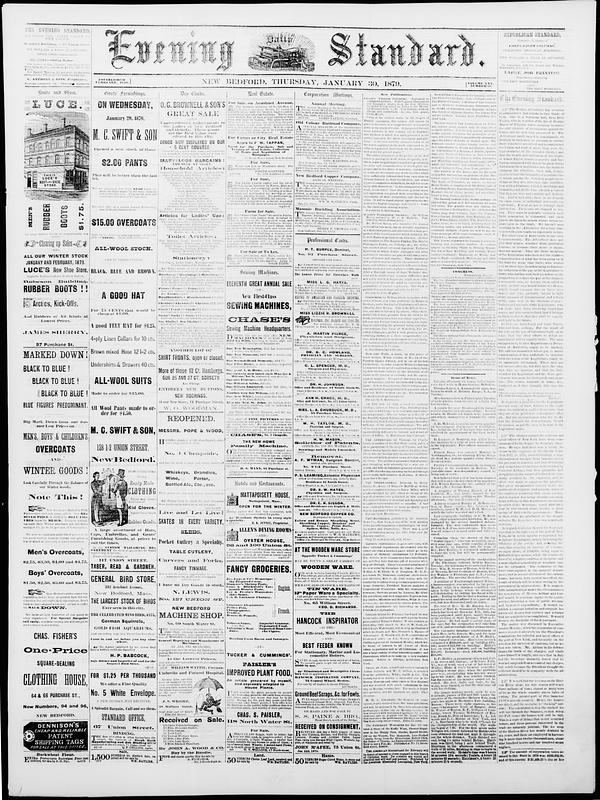 Evening Standard. January 30, 1879 - Digital Commonwealth