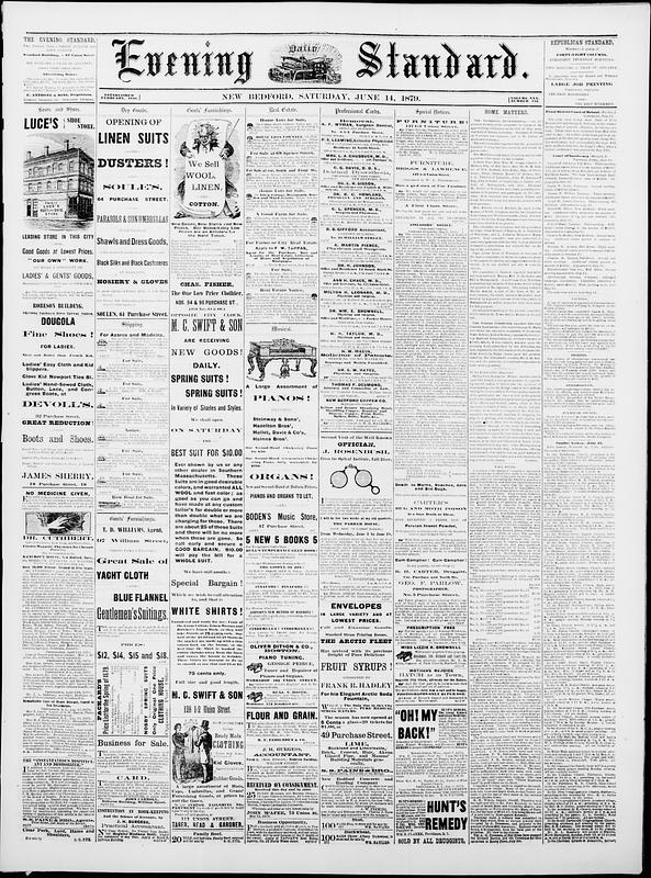 Evening Standard. June 14, 1879 - Digital Commonwealth