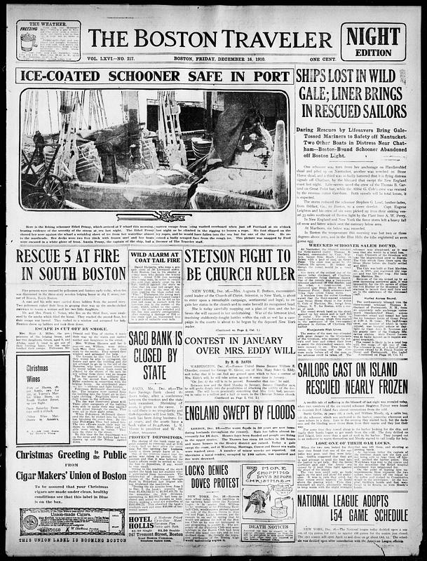 The Boston Traveler. December 16, 1910 - Digital Commonwealth