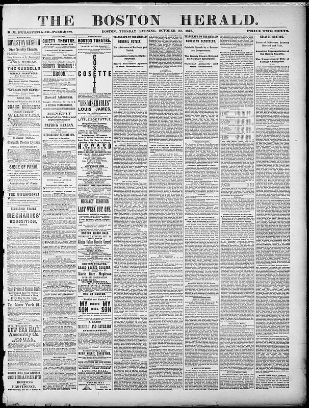 The Boston Herald. October 22, 1878 - Digital Commonwealth