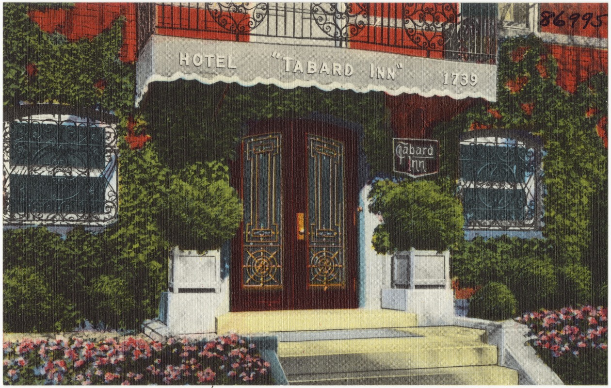 Hotel "Tabard Inn," 1739 - Digital Commonwealth