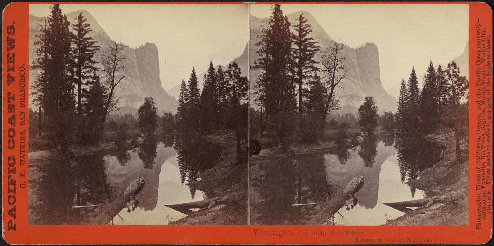 Washington Column, 2,082 feet. Yosemite Valley, Mariposa Co., Cal ...