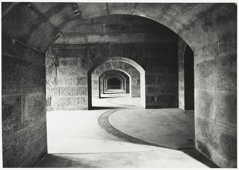 Ft. Independence, Castle Island, South Boston. Photo of interior after ...