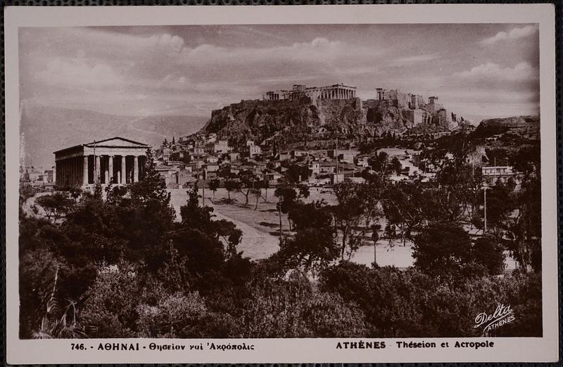 Αθηναι - Θησεῖον και Άκρόπολις - Digital Commonwealth