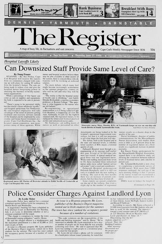 The Register. June 27, 1996 - Digital Commonwealth