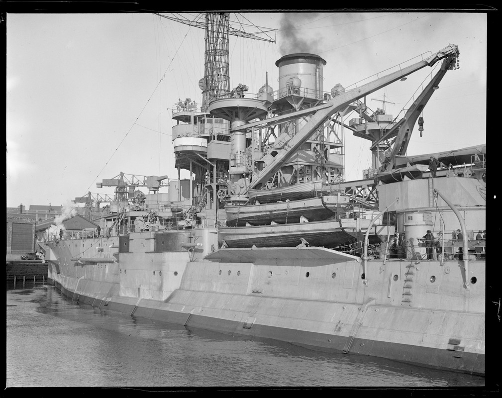 USS Florida at Navy Yard - Digital Commonwealth