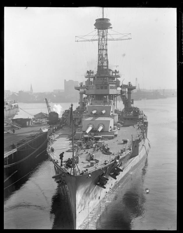 USS Florida at Navy Yard - Digital Commonwealth