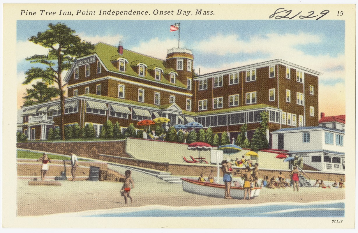 Pine Tree Inn, Point Independence, Onset Bay, Mass. - Digital Commonwealth