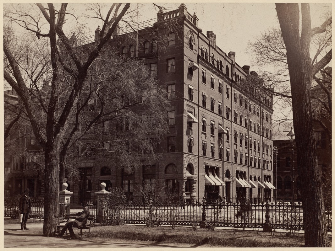 Thorndike Hotel, Boylston Street - Digital Commonwealth