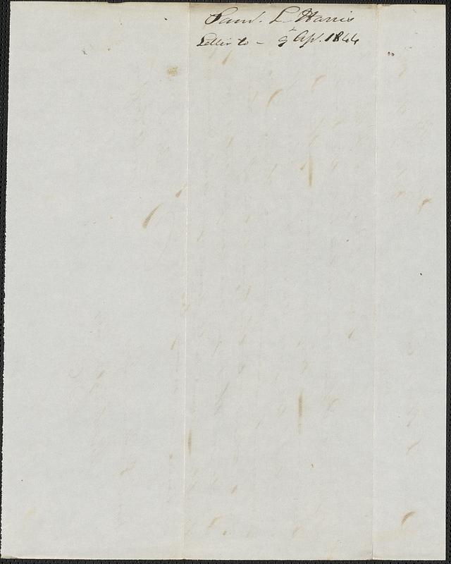 George Coffin to Samuel Harris, 9 April 1844 - Digital Commonwealth