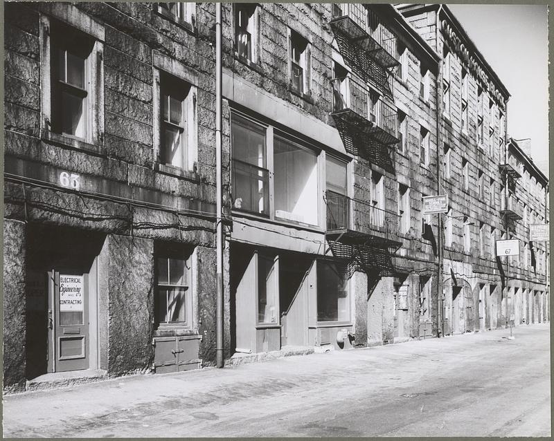 Boston, Custom House Block, exterior, general view, 1857 - Digital ...