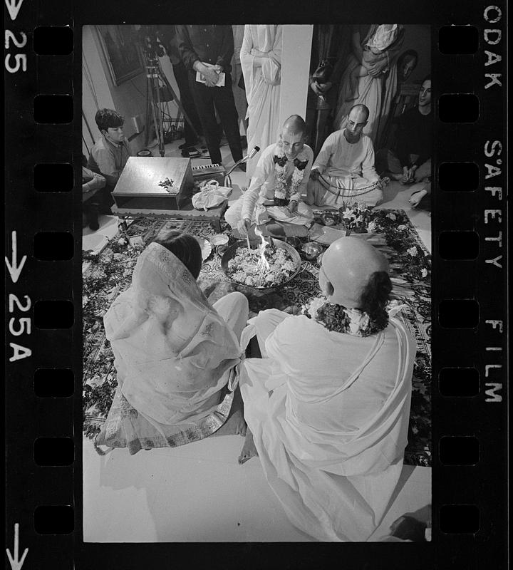 Hari Krishna wedding, Brighton - Digital Commonwealth