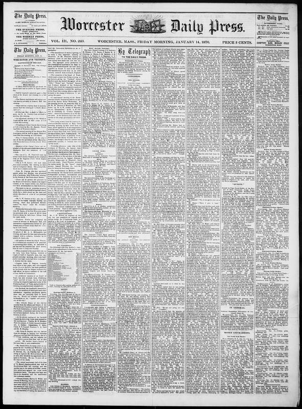 Worcester Daily Press - Digital Commonwealth