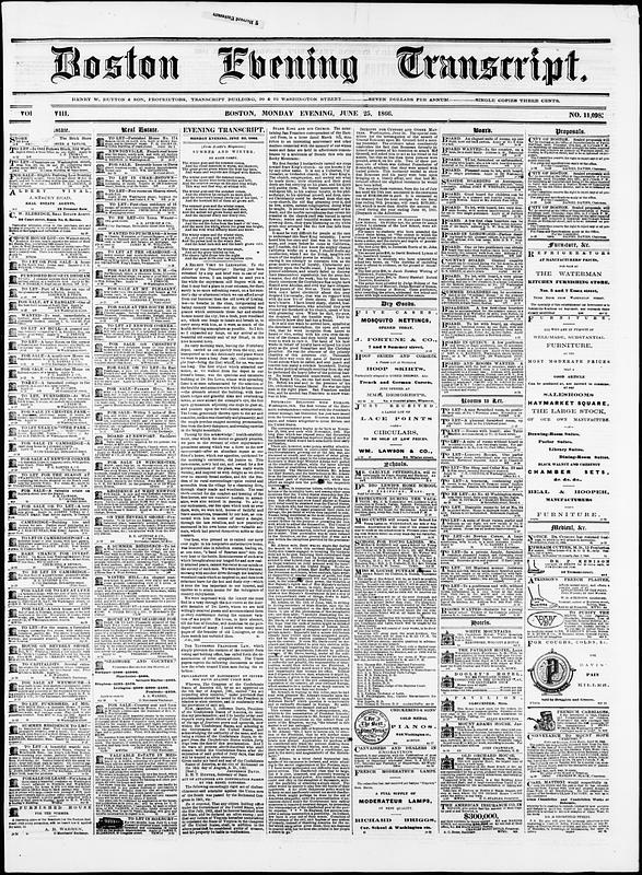 Boston Evening Transcript - Digital Commonwealth