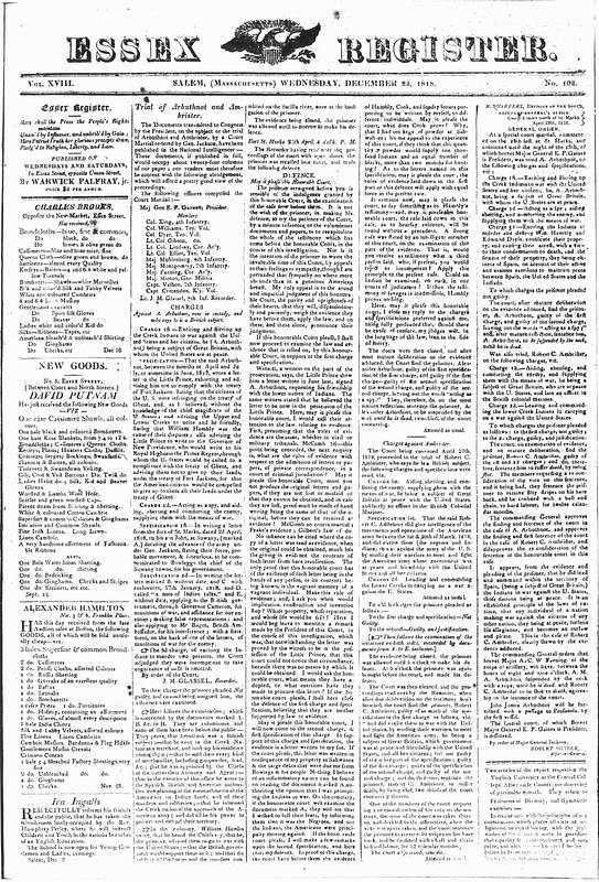 Essex Register. December 23, 1818 - Digital Commonwealth
