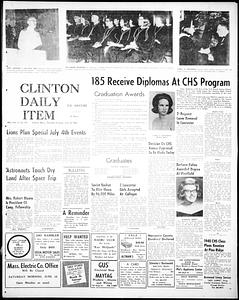 Clinton Daily Item. June 10, 1965 - Digital Commonwealth