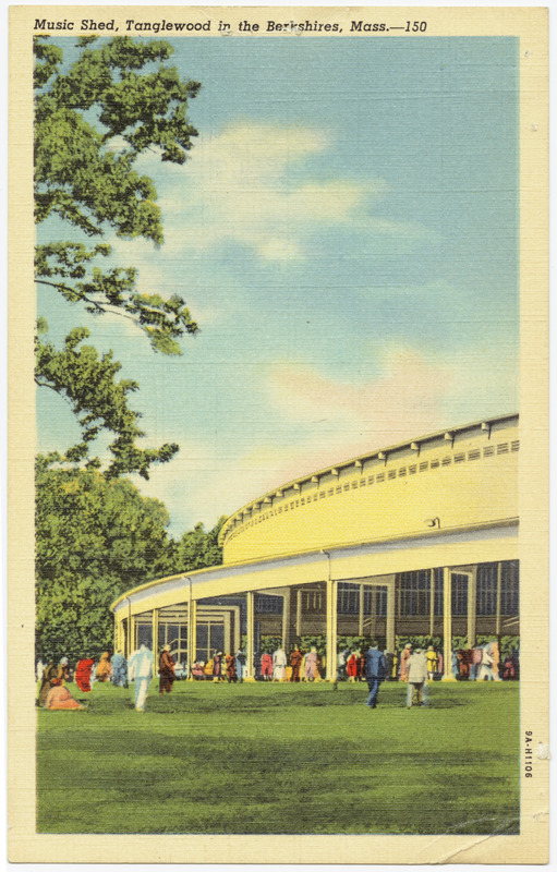 Music Shed, Tanglewood in the Berkshires, Mass -- 150 - Digital ...