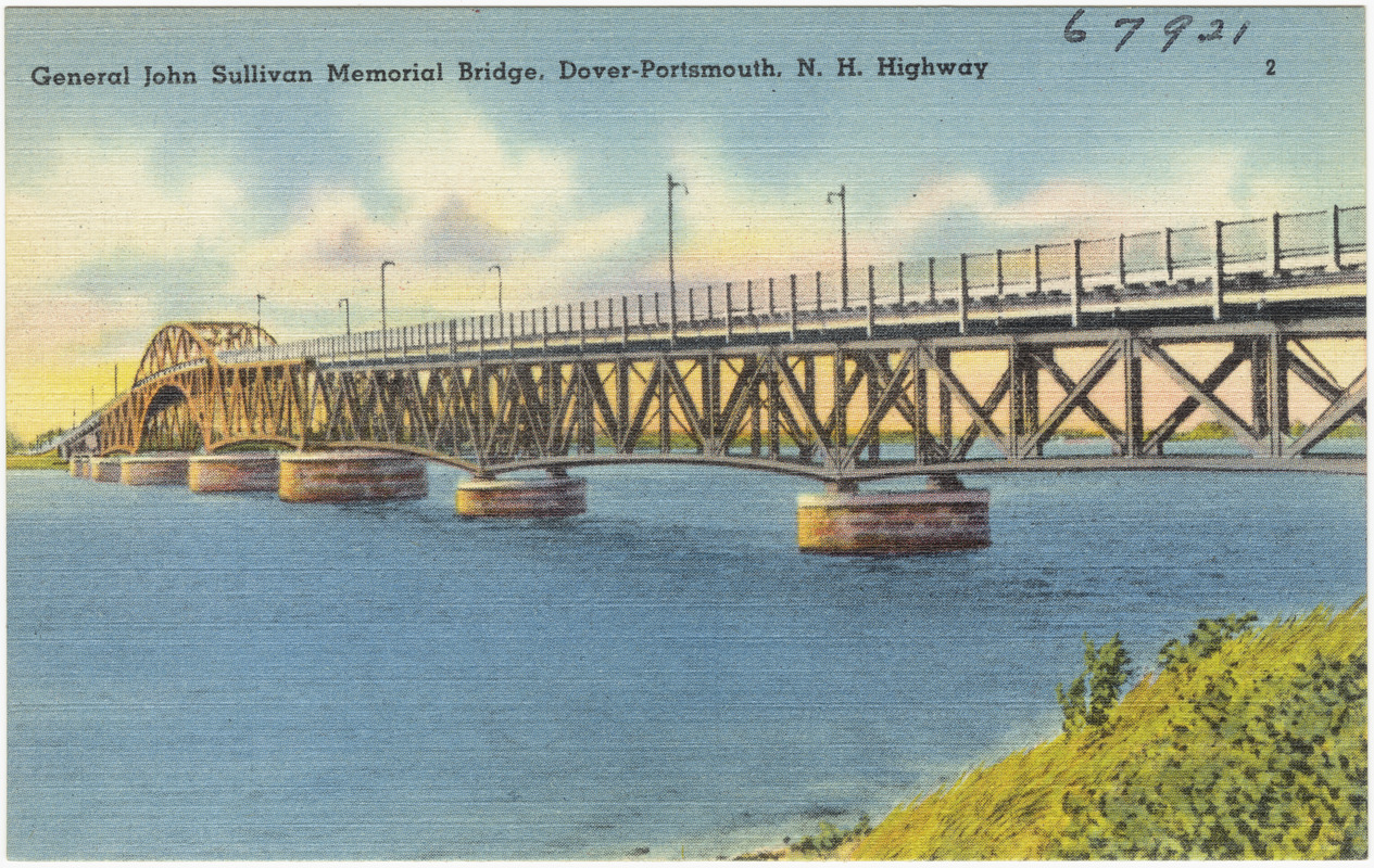 General John Sullivan Memorial Bridge, Dover-Portsmouth, N.H. Highway ...