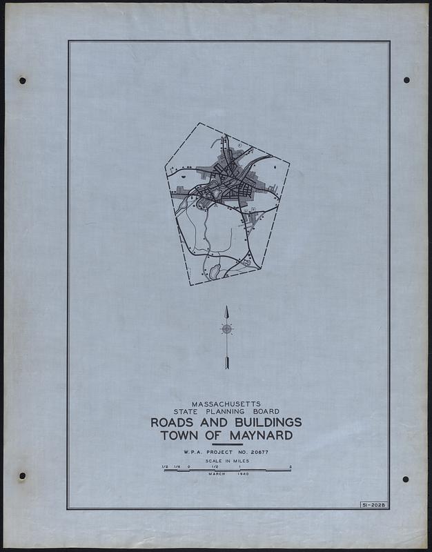 Roads and Buildings Town of Maynard - Digital Commonwealth