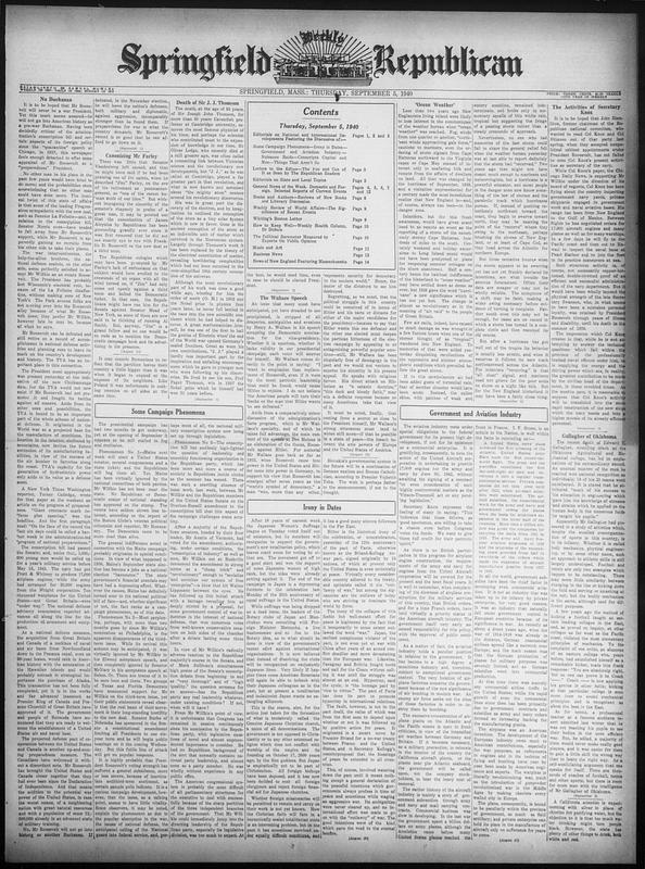 Springfield Weekly Republican - Digital Commonwealth